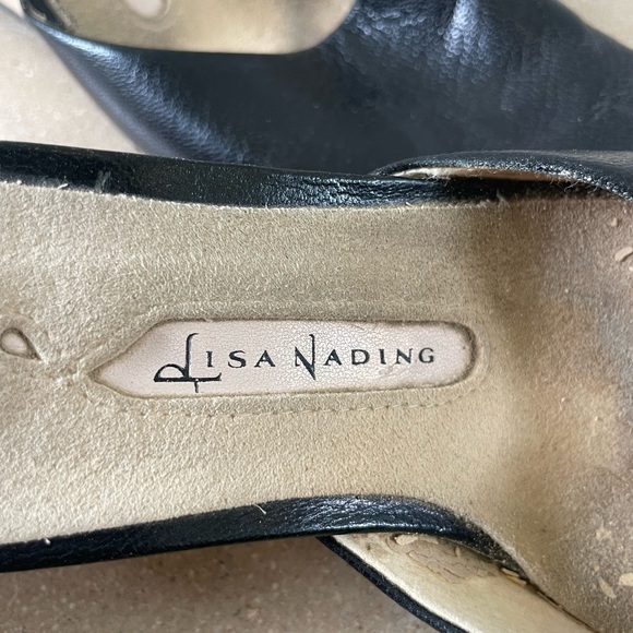 Lisa Nading | Shoes | Lisa Nading Wedge Mules | Poshmark